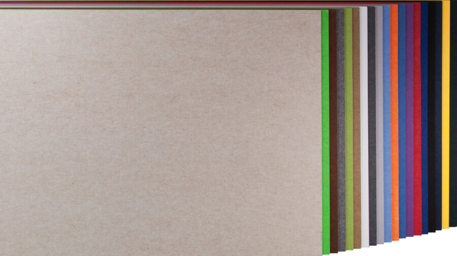 vitAcoustic PET Akustik Absorber Platten Deckensegel Baffeln Wandverk