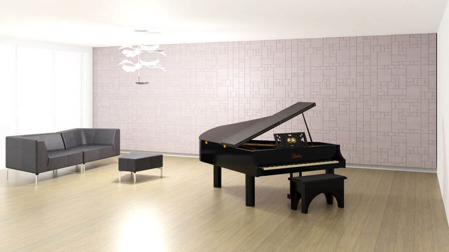 Akustik Filz Plattenware, Akustikplatten, Filzplatten