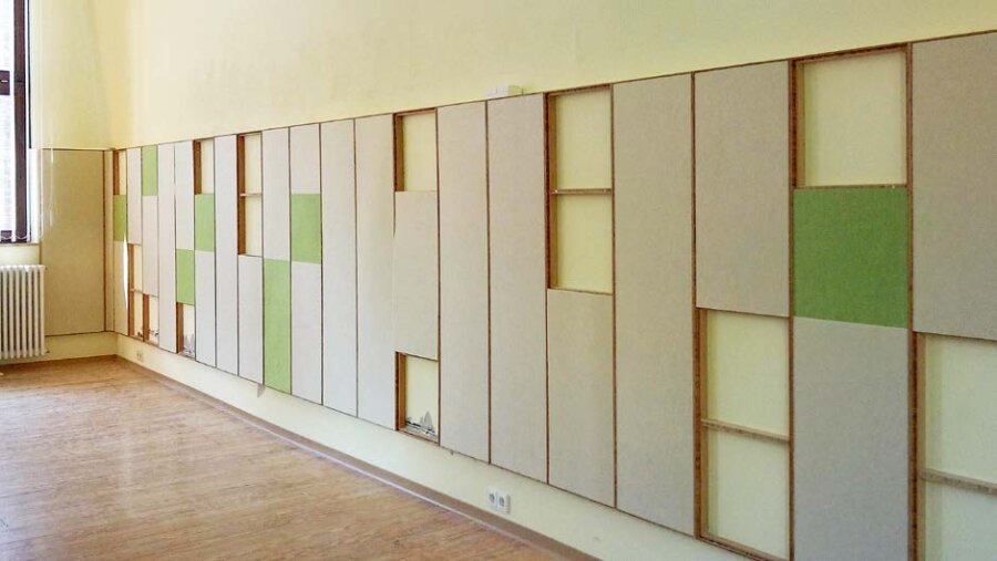 Akustik Wandverkleidungen, Absorber für Wände vitAcoustic 3d-frames ...